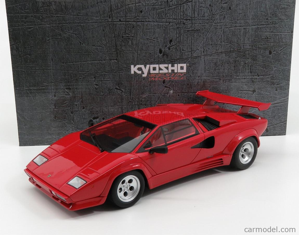 KYOSHO KSR18504R Scale 1/18 | LAMBORGHINI COUNTACH LP5000 ...