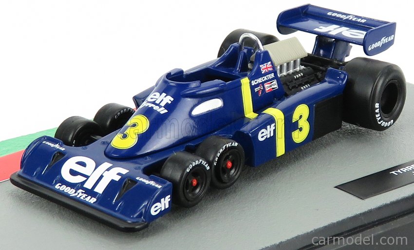 EDICOLA FORMULA1AUTOCOL021-6 Escala 1/43 | TYRRELL F1 P34 6 WHEELER N 3 SEASON 1976 JODY ...