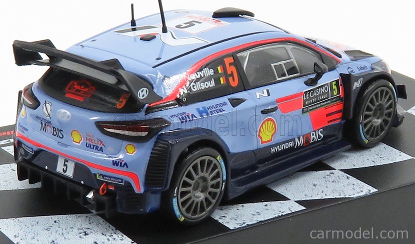EDICOLA DEADLEOFRALCOLL002 Scale 1/43 | HYUNDAI i20 WRC COUPE N 5 RALLY MONTECARLO 2018 T ...