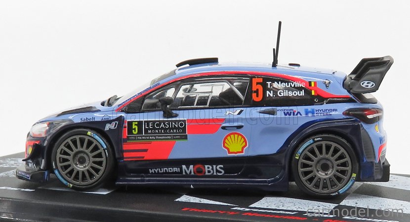 EDICOLA DEADLEOFRALCOLL002 Scale 1/43 | HYUNDAI i20 WRC COUPE N 5 RALLY MONTECARLO 2018 T ...