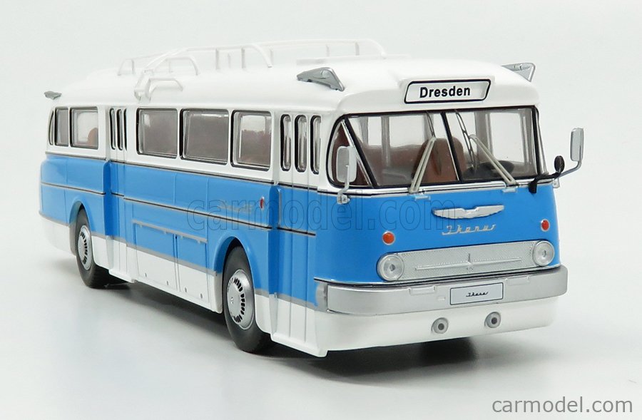 IXO-MODELS BUS022 Escala 1/43 | IKARUS 66 AUTOBUS 1972 LIGHT BLUE WHITE