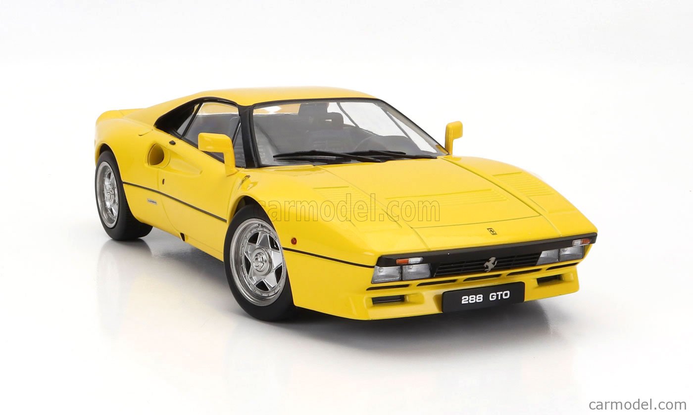 KK-SCALE KKDC180413 Escala 1/18 | FERRARI 288 GTO 1984 YELLOW