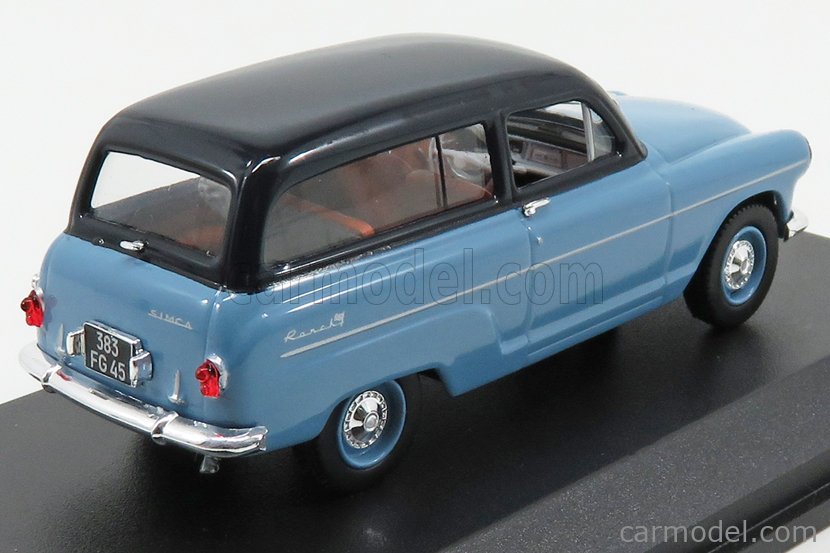 NOREV 576011 Scale 1/43 | SIMCA ARONDE P60 RANCH 1961 BLUE BLACK