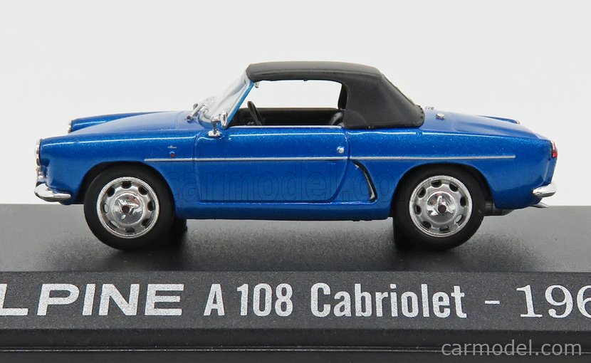 EDICOLA 133250 Masstab: 1/43 | RENAULT ALPINE A108 CABRIOLET 1960 - CON ...
