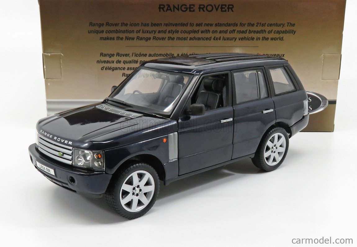 ERTL 42352 Scale 1/18 | LAND ROVER RANGE ROVER MKIII 2002 BLUE MET