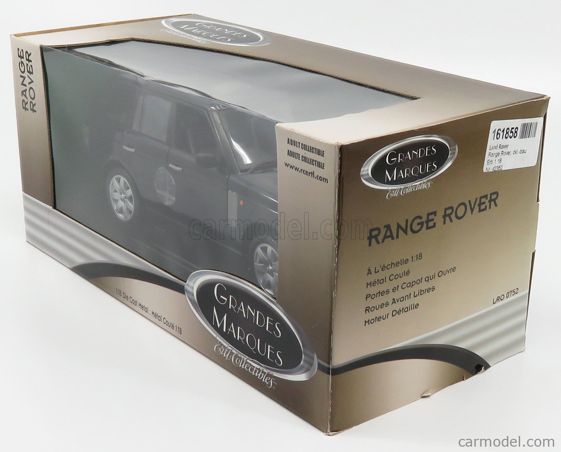 ERTL 42352 Scale 1/18 | LAND ROVER RANGE ROVER MKIII 2002 BLUE MET