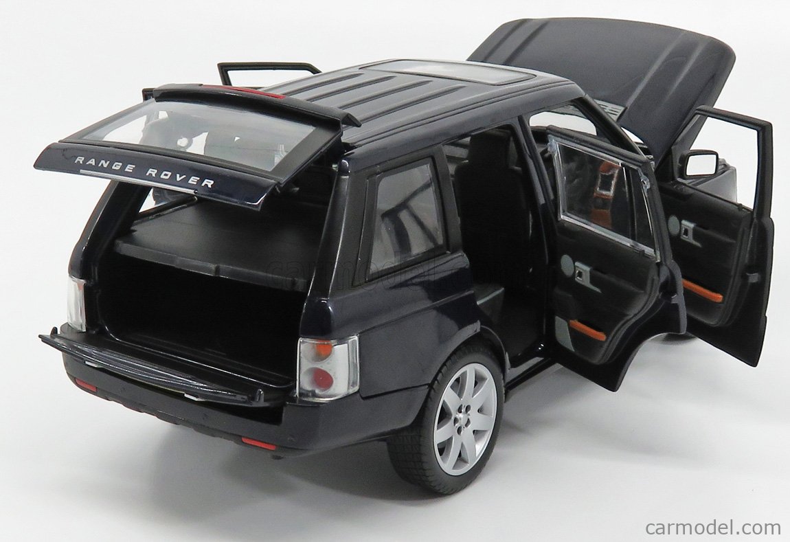 ERTL 42352 Scale 1/18 | LAND ROVER RANGE ROVER MKIII 2002 BLUE MET