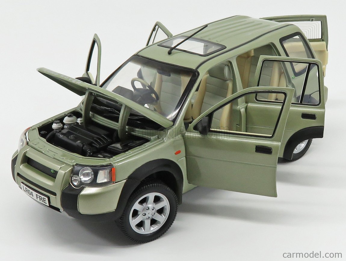 ERTL 40602 Echelle 1/18 | LAND ROVER FREELANDER MKII 2007 LIGHT GREEN MET