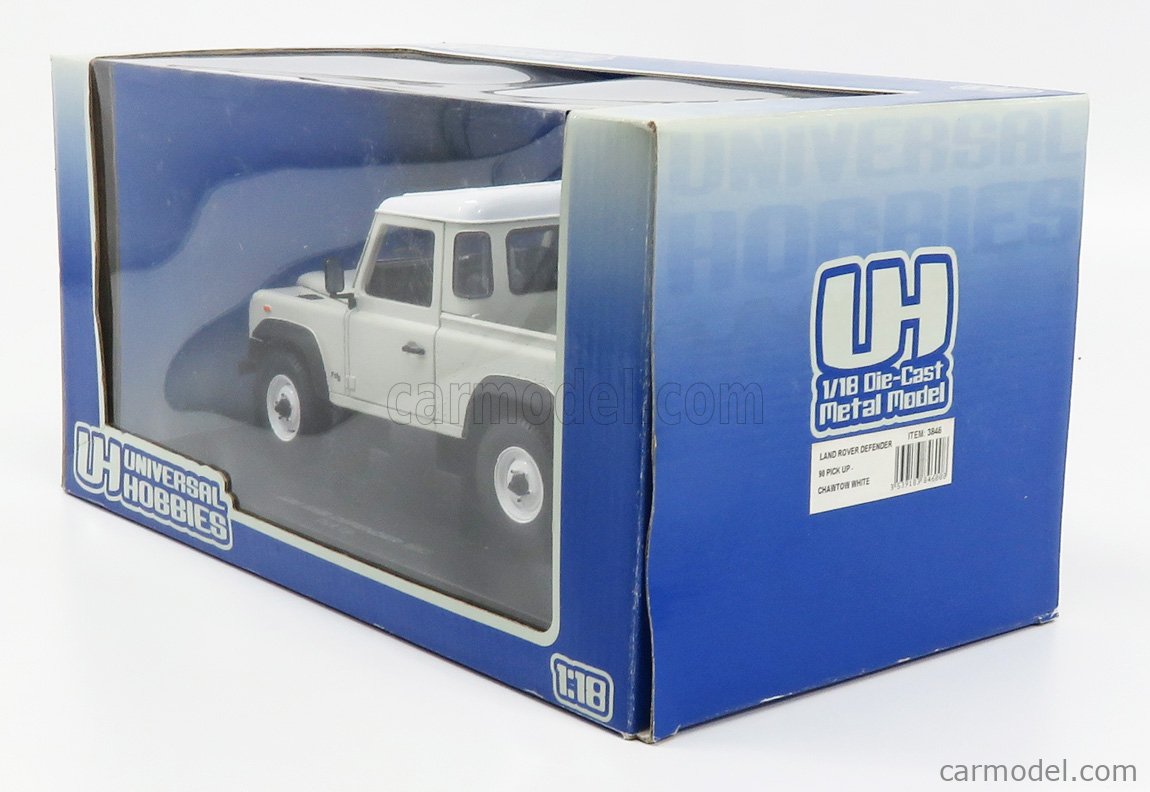 UNIVERSAL HOBBIES UH3846 Scale 1/18 | LAND ROVER LAND 90 DEFENDER TD5 ...