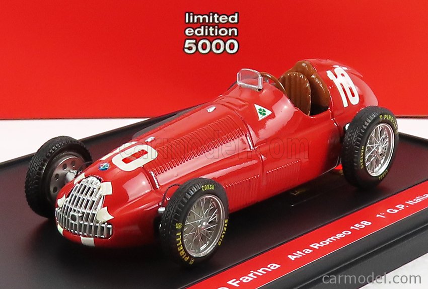 BRUMM PROM S053 Echelle 1/43 | ALFA ROMEO F1 158 N 10 WORLD CHAMPION ...