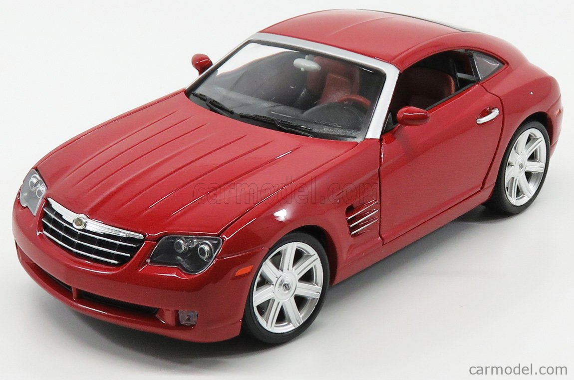 BURAGO 2455 Scala 1/18 | CHRYSLER CROSSFIRE COUPE 2002 RED