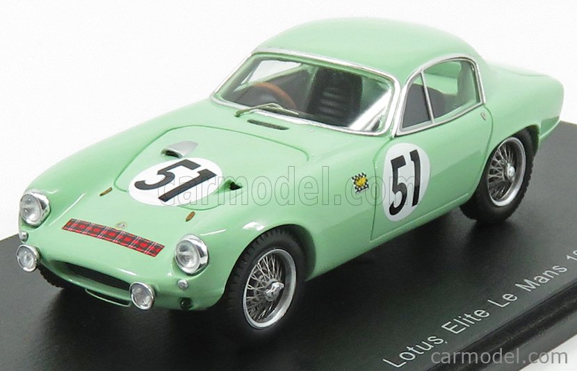 SPARK-MODEL S8208 Scale 1/43 | LOTUS ELITE TEAM UDT LAYSTALL RACING N ...