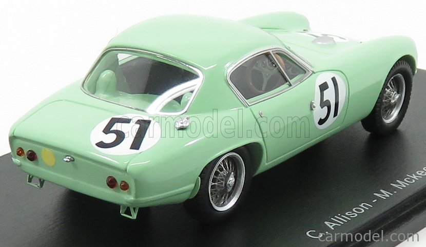 SPARK-MODEL S8208 Scale 1/43 | LOTUS ELITE TEAM UDT LAYSTALL RACING N ...