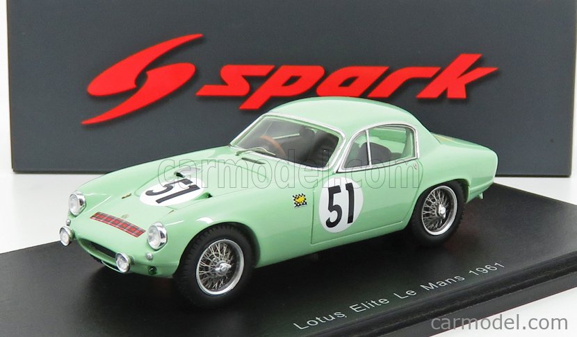 SPARK-MODEL S8208 Escala 1/43 | LOTUS ELITE TEAM UDT LAYSTALL RACING N ...