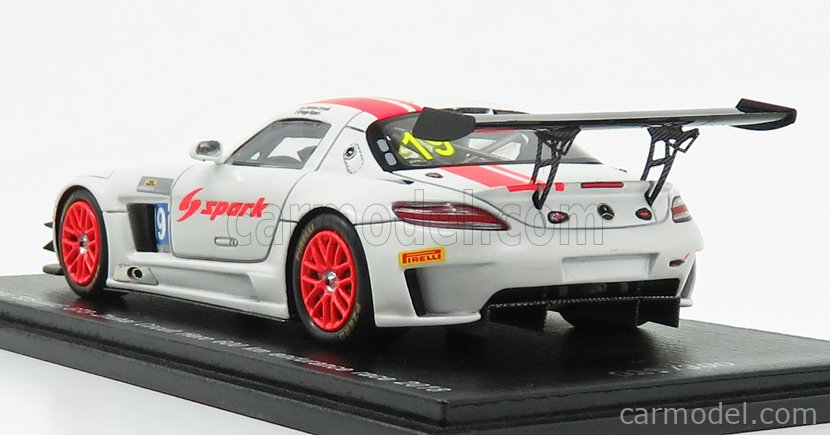 SPARK-MODEL SA178 Scale 1/43 | MERCEDES BENZ SLS AMG GT3 SPARK N 19 ...