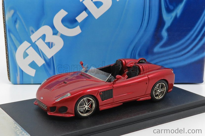 ABC ABC358 Scale 1/43 | SBARRO CONCEPT PETRACCA SPIDER SALON DE GENEVE 2016 RED MET