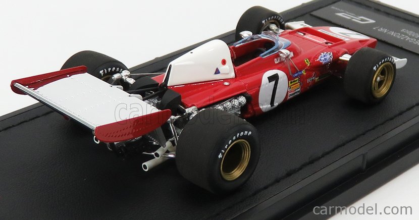 GP-REPLICAS GP43-011B Scale 1/43 | FERRARI F1 312 B2 N 7 SEASON 1972 C.REGAZZONI RED