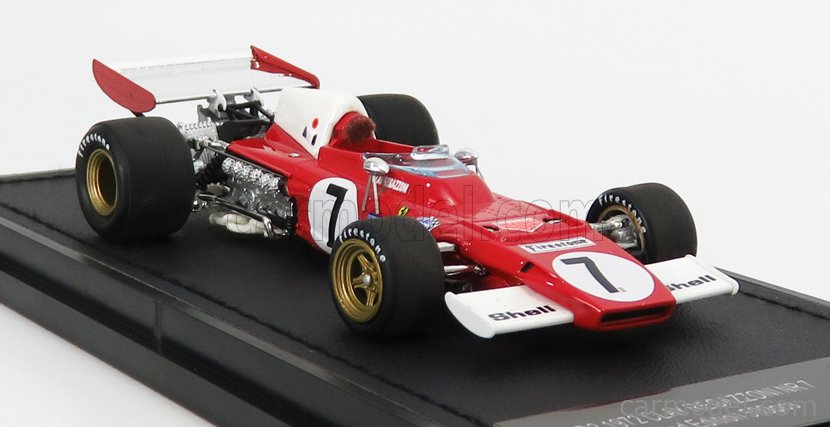 GP-REPLICAS GP43-011B Scale 1/43 | FERRARI F1 312 B2 N 7 SEASON 1972 C.REGAZZONI RED
