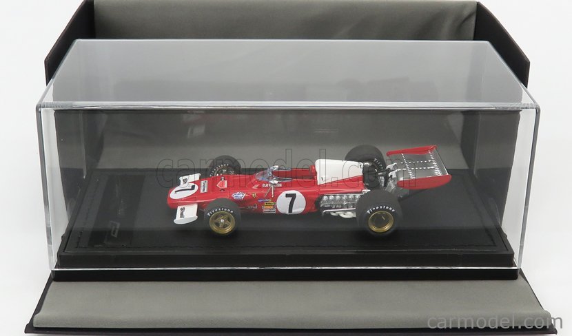 GP-REPLICAS GP43-011B Scale 1/43 | FERRARI F1 312 B2 N 7 SEASON 1972 C.REGAZZONI RED