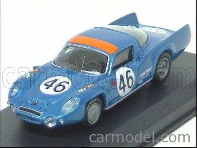 TOPMODEL TMC217 Scale 1/43 | RENAULT ALPINE A210 LE MANS 1967 N 46 BLUE MET
