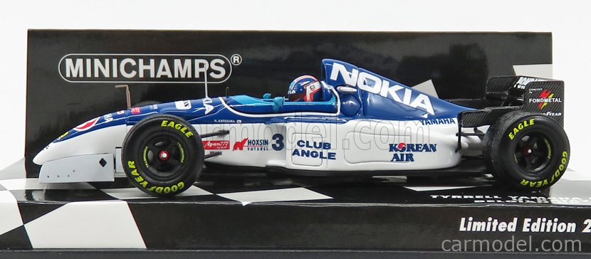 MINICHAMPS 417950003 Scale 1/43 | TYRRELL F1 YAMAHA 023 N 3 GP BELGIUM ...