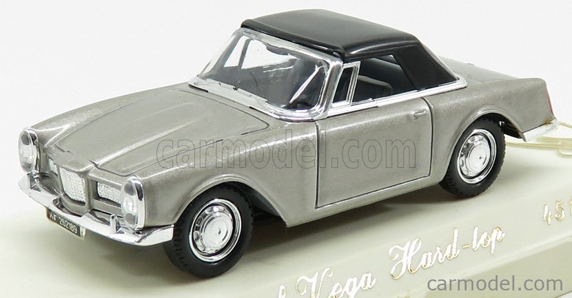 SOLIDO 4515 Scale 1/43 | FACEL VEGA VEGA HARD-TOP 1962 SILVER BLACK