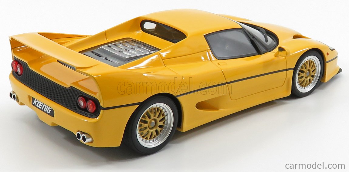 GT-SPIRIT KJ036 Scale 1/18 | FERRARI F50 KOENIG 1995 YELLOW