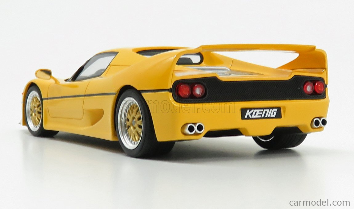 GT-SPIRIT KJ036 Scale 1/18 | FERRARI F50 KOENIG 1995 YELLOW