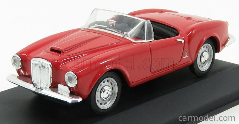 BRUMM R131 Scale 1/43 | LANCIA AURELIA B24 SPIDER OPEN 1955 - CON VETRINA - WITH SHOWCASE RED