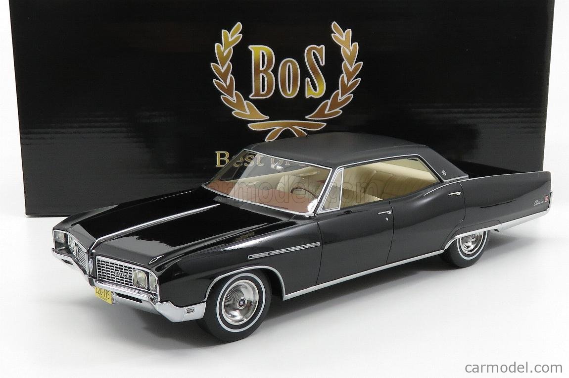 BoS-MODELS BOS175 Scale 1/18 | BUICK ELECTRA 225 HARD-TOP 1976 BLACK
