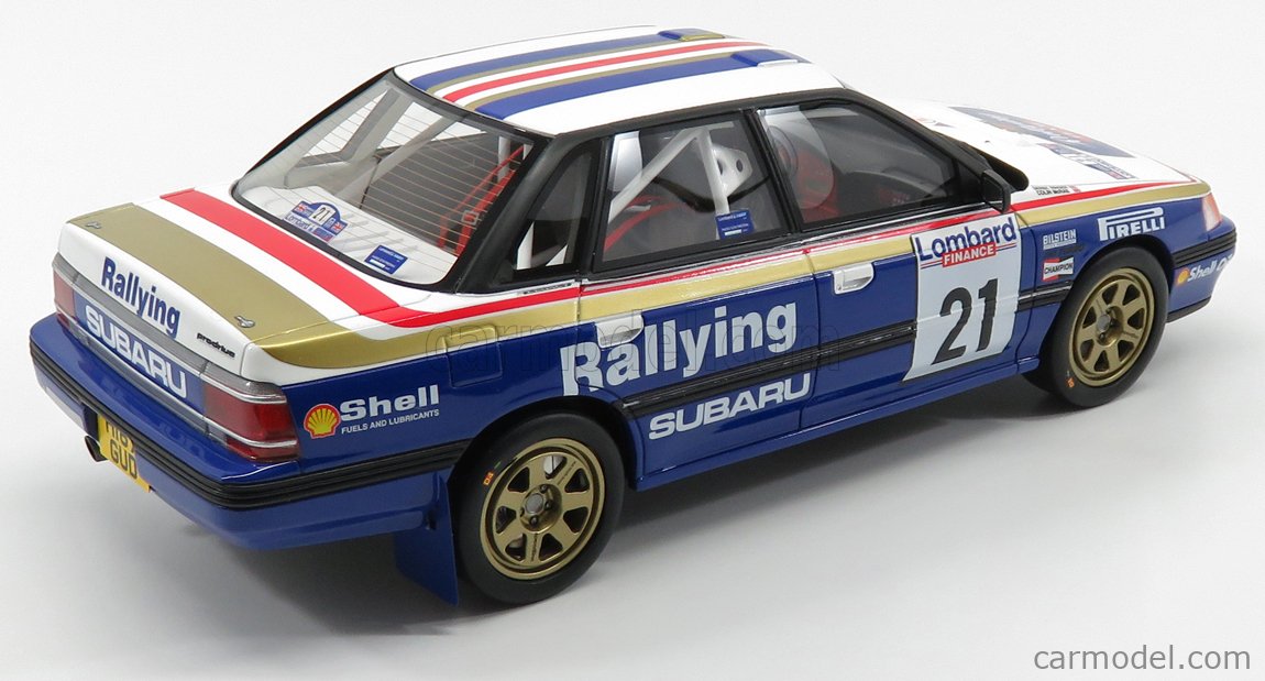 OTTO-MOBILE OT341 Scale 1/18 | SUBARU LEGACY RS TEAM SUBARU RALLY N 21 ...
