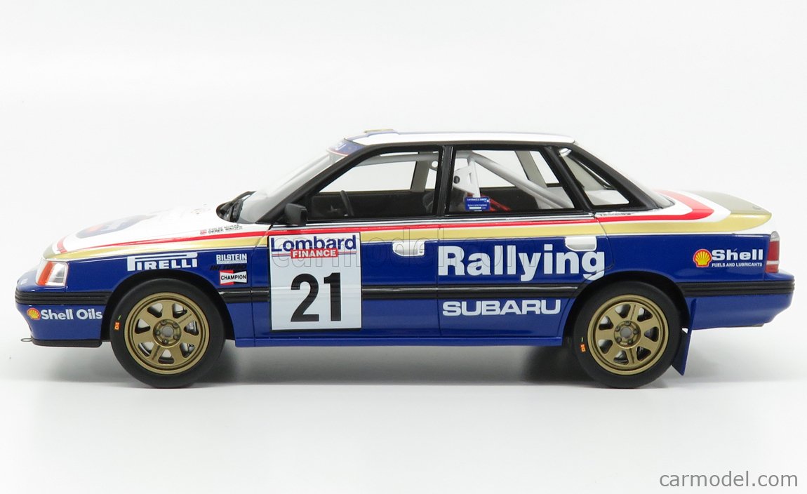 OTTO-MOBILE OT341 Scale 1/18 | SUBARU LEGACY RS TEAM SUBARU RALLY N 21 ...