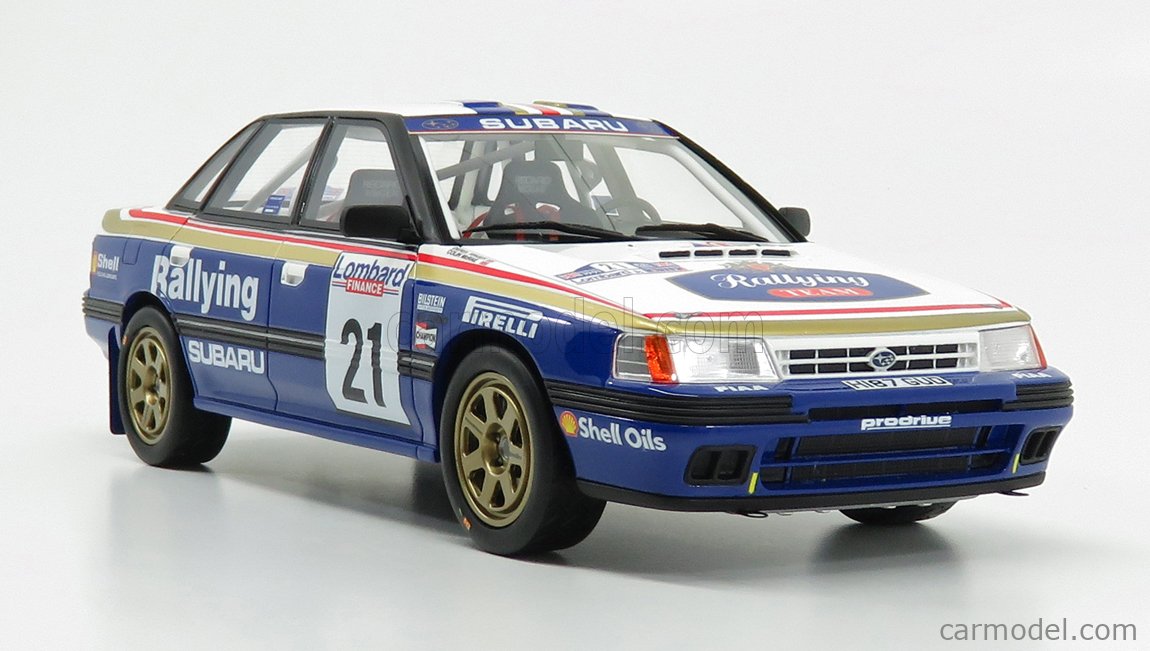OTTO-MOBILE OT341 Scale 1/18 | SUBARU LEGACY RS TEAM SUBARU RALLY N 21 ...