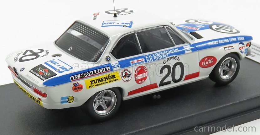 TROFEU TRRBE19 Escala 1/43 | BMW 2800CS N 20 24h SPA 1971 K.H ...