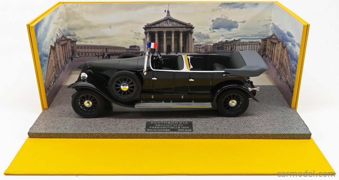 PANTHEON PANTHEON010 Scale 1/18 | RENAULT 40CV PRESIDENTIAL - GASTON ...