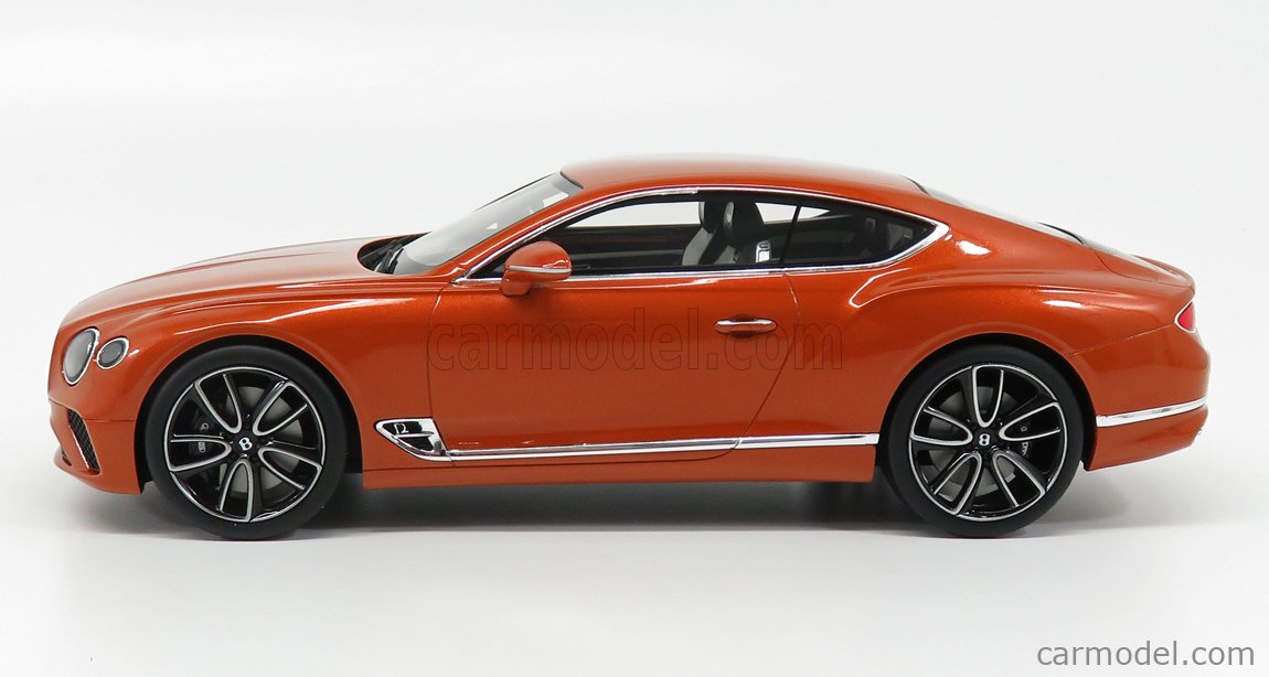 TRUESCALE TS0222 Scale 1/18 | BENTLEY NEW CONTINENTAL GT 2019 ORANGE ...