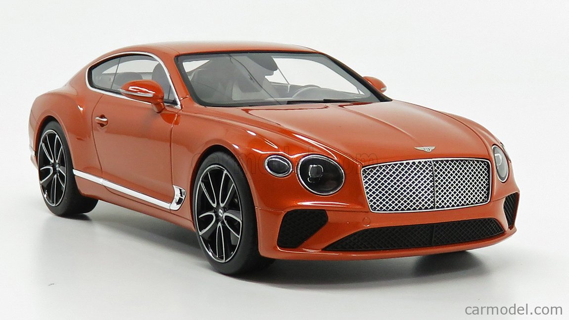 TRUESCALE TS0222 Scale 1/18 | BENTLEY NEW CONTINENTAL GT 2019 ORANGE ...
