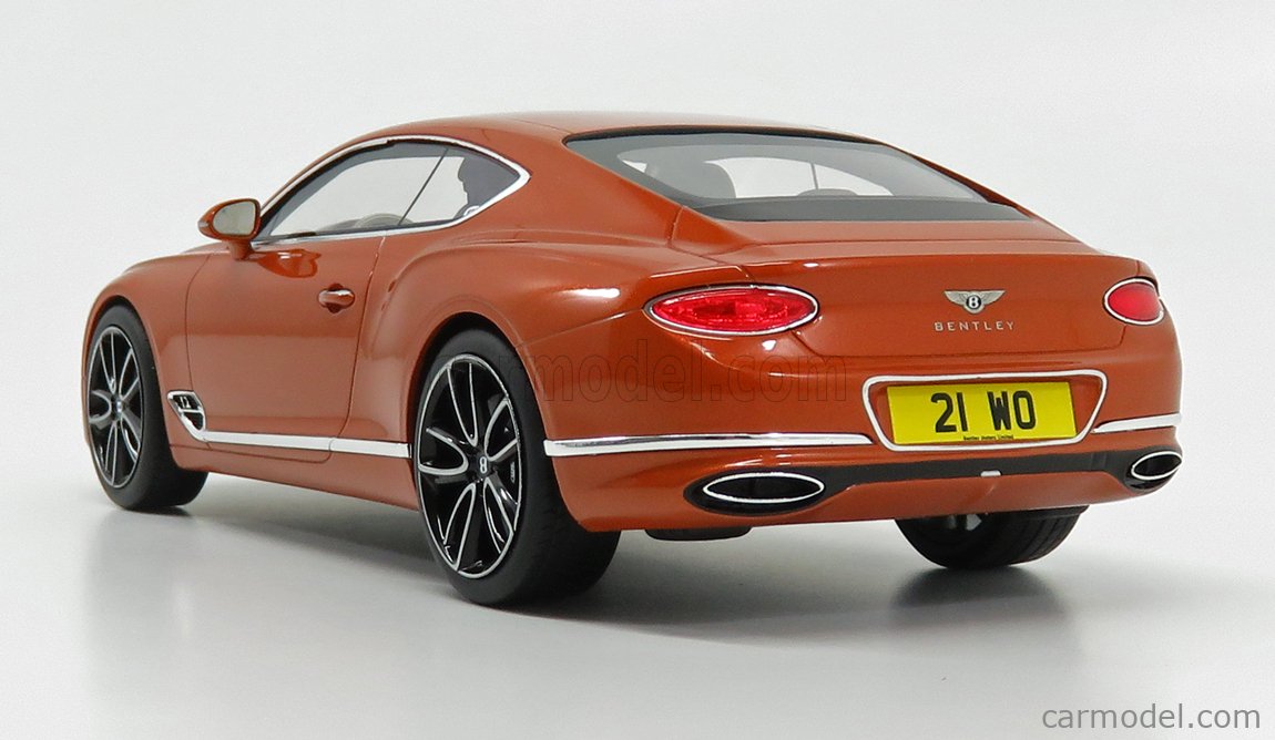 TRUESCALE TS0222 Scale 1/18 | BENTLEY NEW CONTINENTAL GT 2019 ORANGE ...