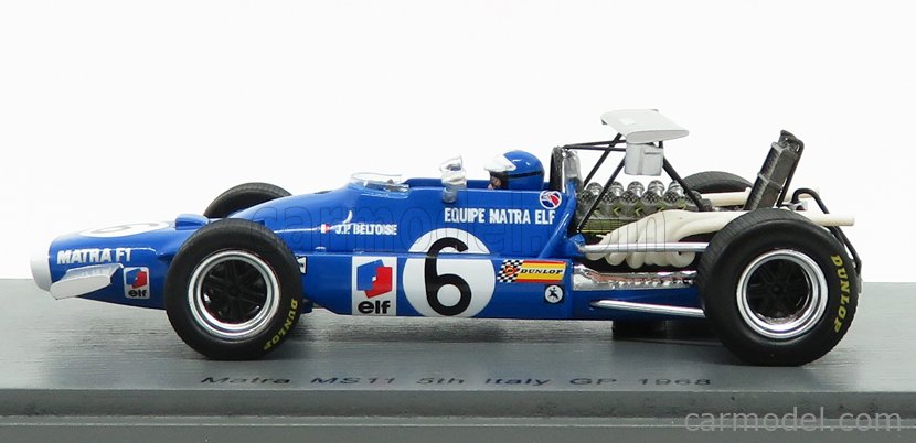 SPARK-MODEL S7185 Masstab: 1/43 | MATRA SIMCA F1 MS11 N 6 ITALY GP 1968 ...