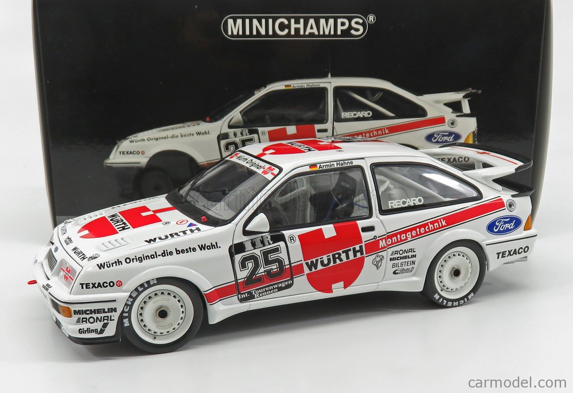 MINICHAMPS 100888025 Scale 1/18 | FORD ENGLAND SIERRA COSWORTH RS 500 ...