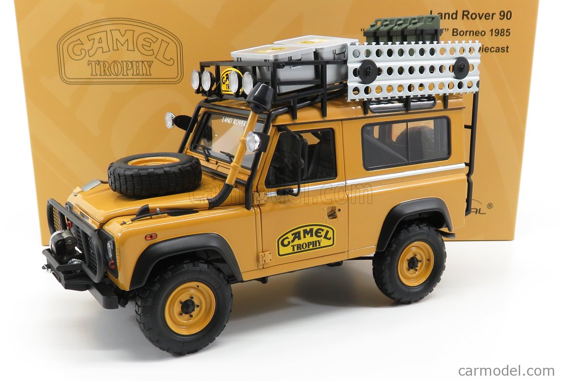 ALMOST-REAL ALM810213 Scale 1/18 | LAND ROVER DEFENDER 90 RALLY CAMEL ...