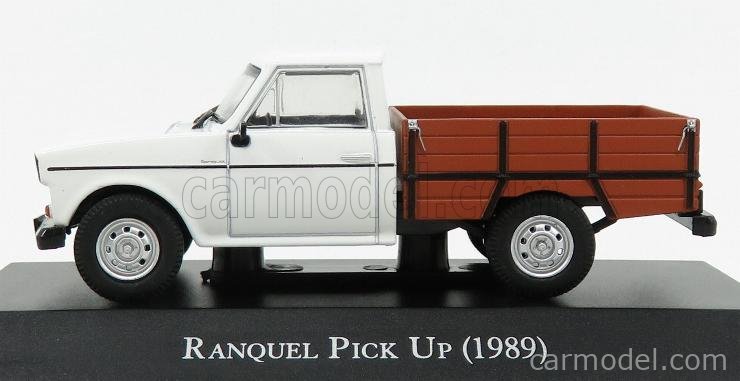 EDICOLA AUTOSINOLANCOLL004 Scale 1/43 | RANQUEL PICK-UP 1989 WHITE BROWN