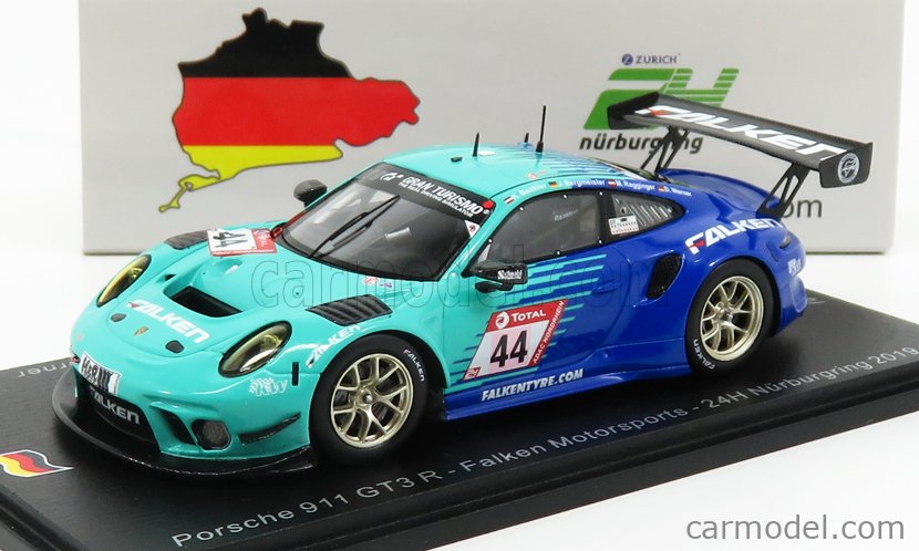 SPARK-MODEL SG533 Scale 1/43 | PORSCHE 911 991-2 GT3 R TEAM FALKEN ...
