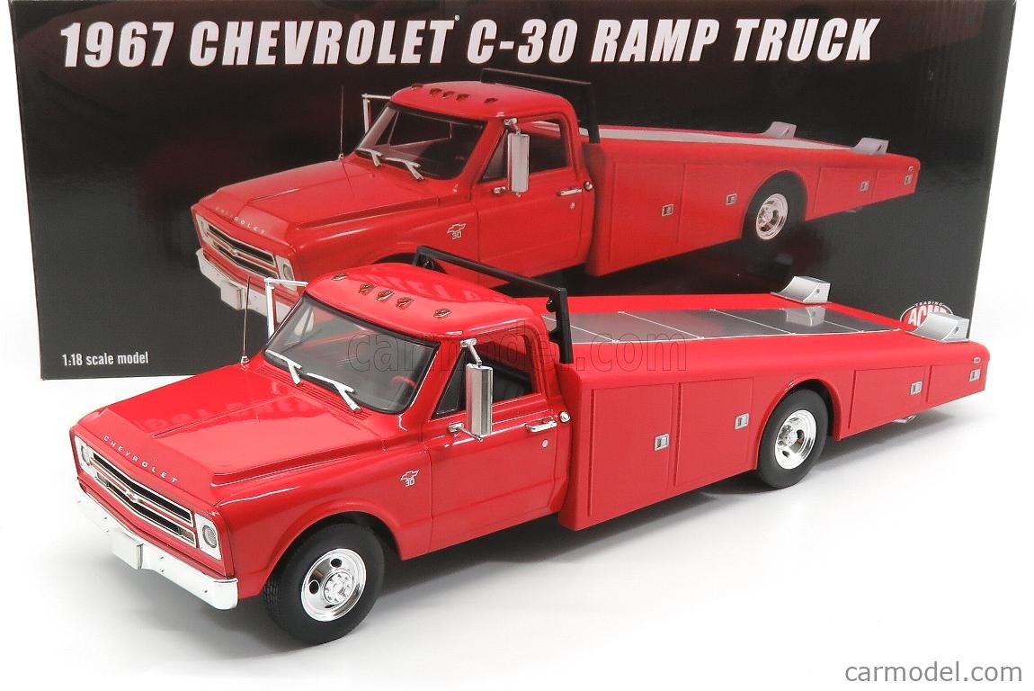 ACME-MODELS A1801702 Scale 1/18 | CHEVROLET C-30 TRUCK RAMP CAR ...