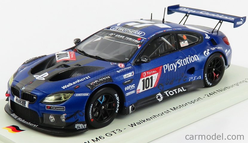 SPARK-MODEL SG563 Scale 1/43 | BMW 6-SERIES M6 GT3 TEAM WALKENHORST ...
