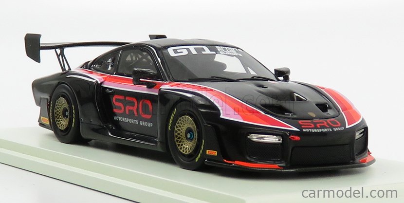 SPARK-MODEL S7635 Scale 1/43 | PORSCHE 935/19 SRO GT1 2019 BLACK RED WHITE