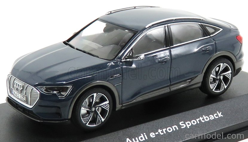 I-SCALE 5012020032 Scale 1/43 | AUDI E-TRON SPORTBACK 2020 PLASMA BLUE MET