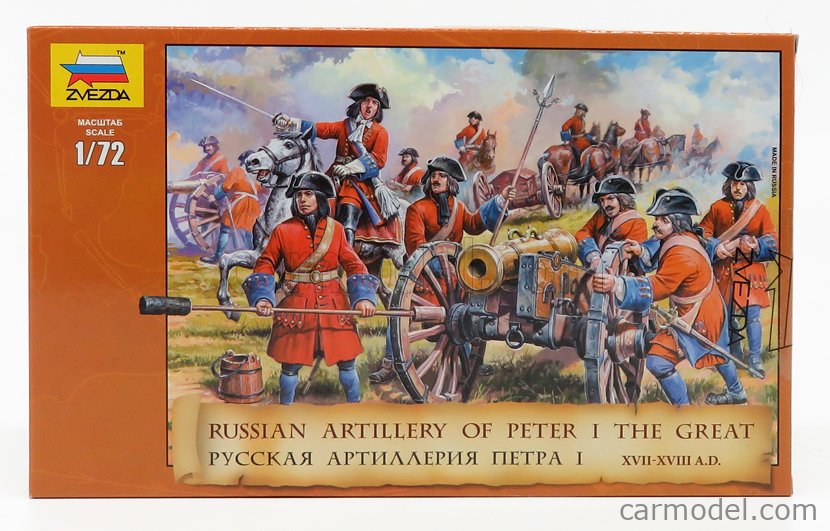 ZVEZDA 8058 Scale 1/72 | FIGURES BATTLE WAR - RUSSIAN ARTILLERY OF ...