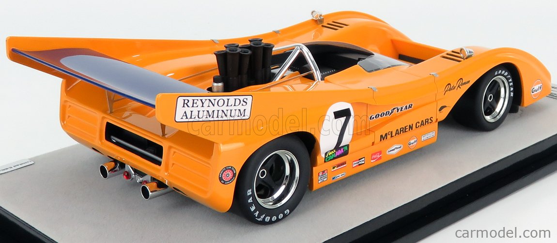TECNOMODEL TM18-156B Scale 1/18 | McLAREN M8F N 7 WINNER CAN-AM WATKINS GLEN 1971 PETER REVSON ...
