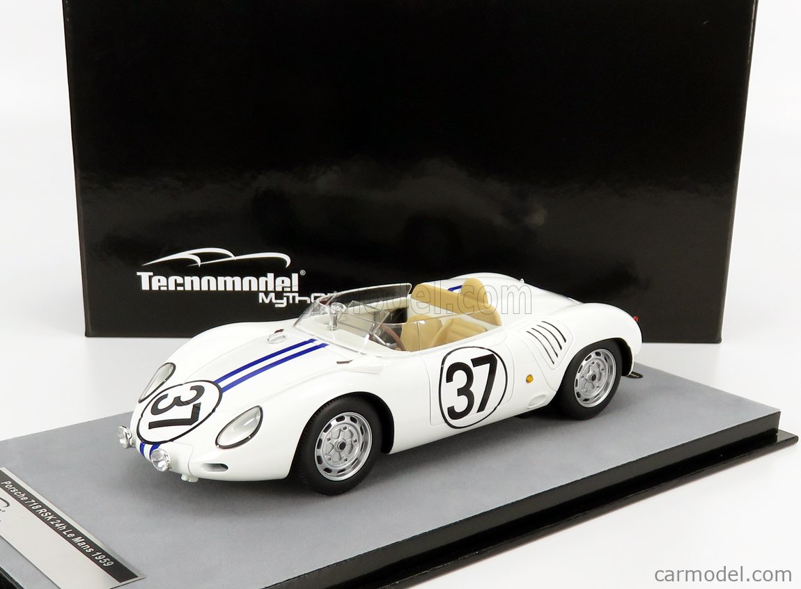 TECNOMODEL TM18-145E Escala 1/18 | PORSCHE 718RSK TEAM ED HUGUS N 37 ...